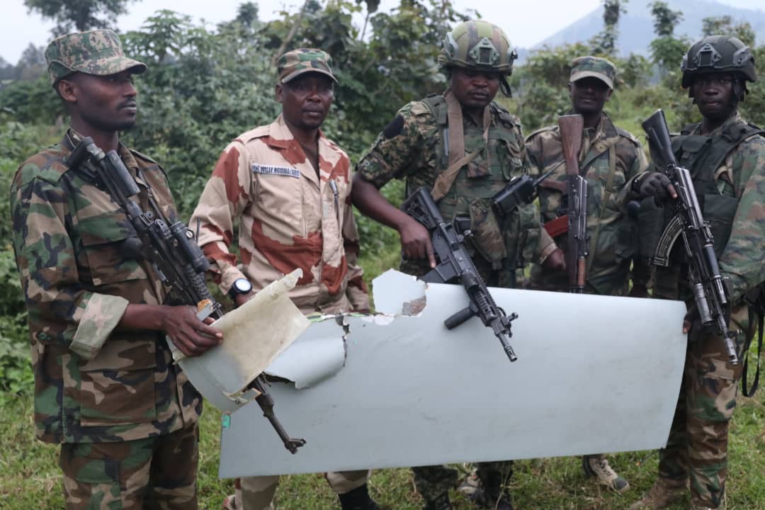 Drone ya FARDC yahanuwe na M23 - Amakurumashya
