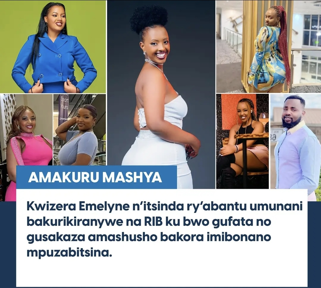 Kwizera Emelyne wamenyekanye nka ishanga arafunzwe n'abandi umunani soma inkuru irambuye ...